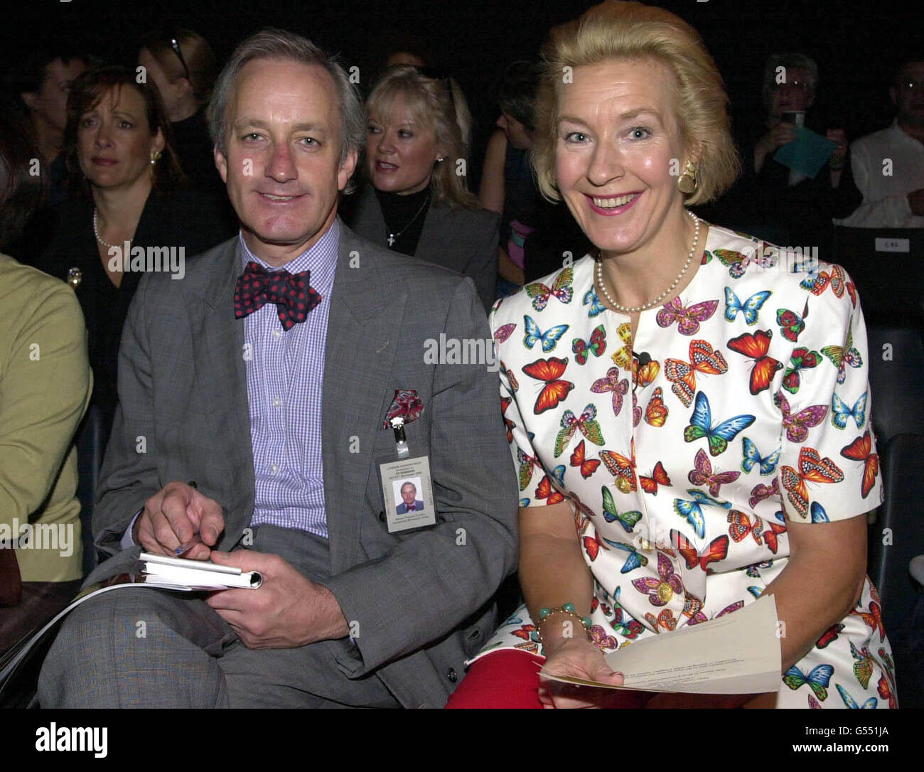 Former Conservative MP Neil Hamilton with his wife Christine attend ...