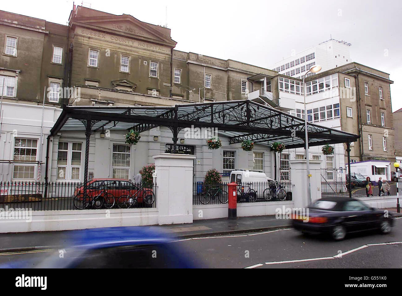 The Royal Sussex Hospital in Brighton, on the day a senior surgeon ...