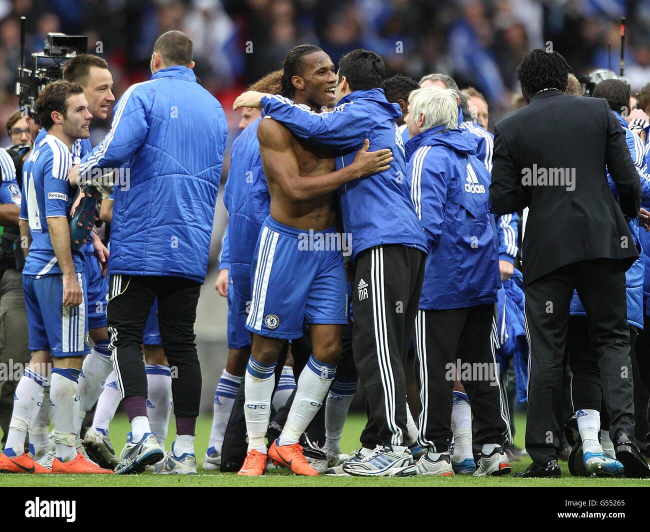 Soccer - FA Cup - Final - Liverpool v Chelsea - Wembley Stadium Stock ...