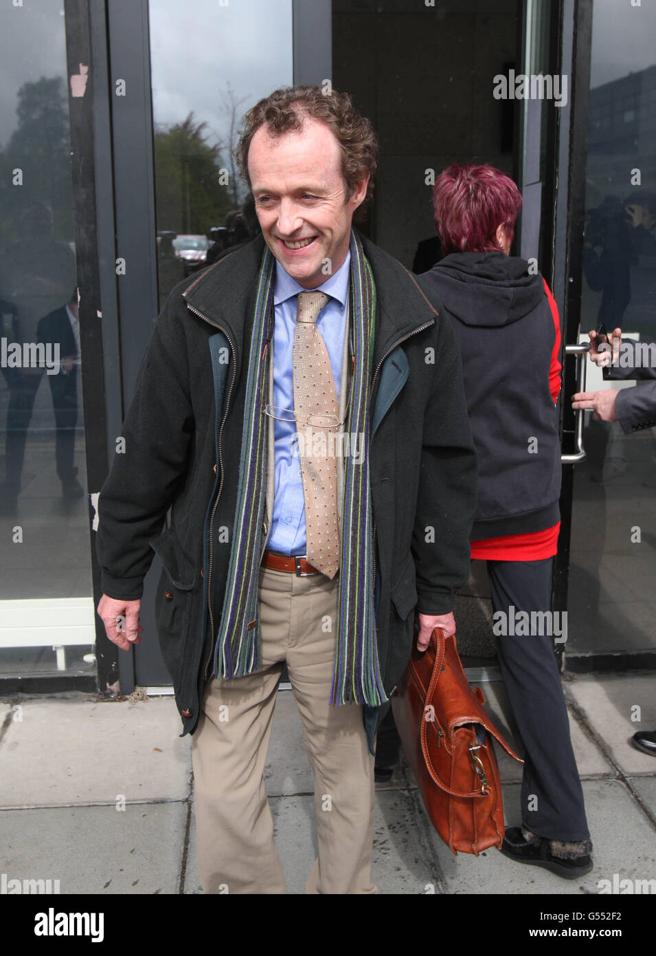 RTE Board member Joe Little after a meeting with Communications ...