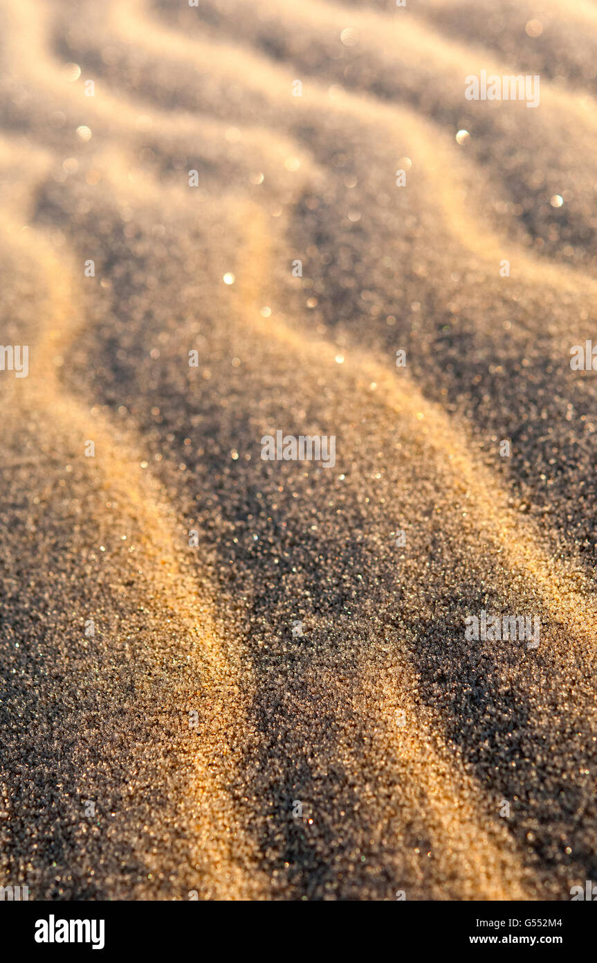 Textures in sand shaped hi-res stock photography and images - Alamy