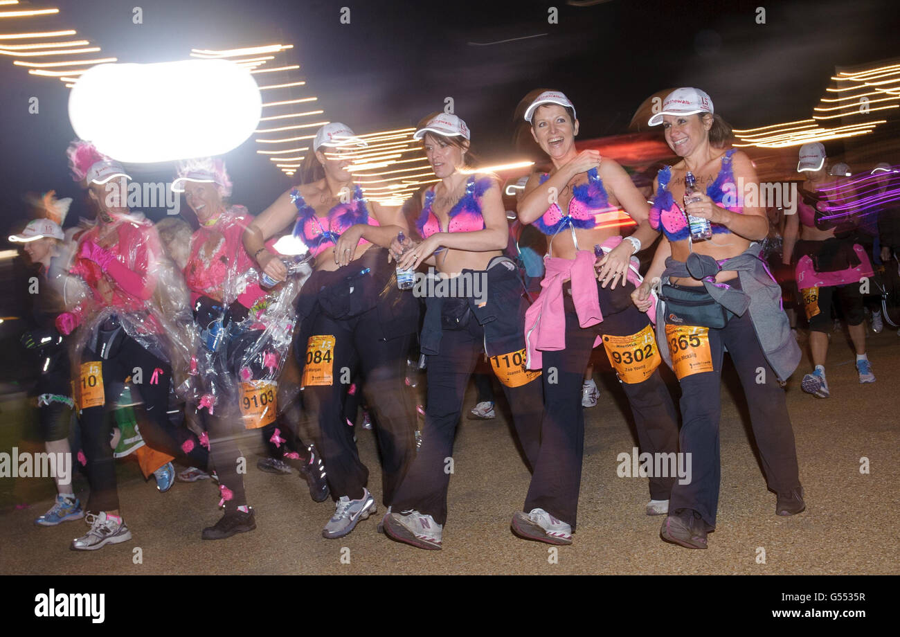 Brest cancer Moonwalk Stock Photo - Alamy