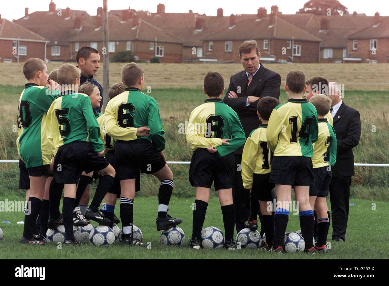Duke of York Ryton FC Visit Stock Photo - Alamy