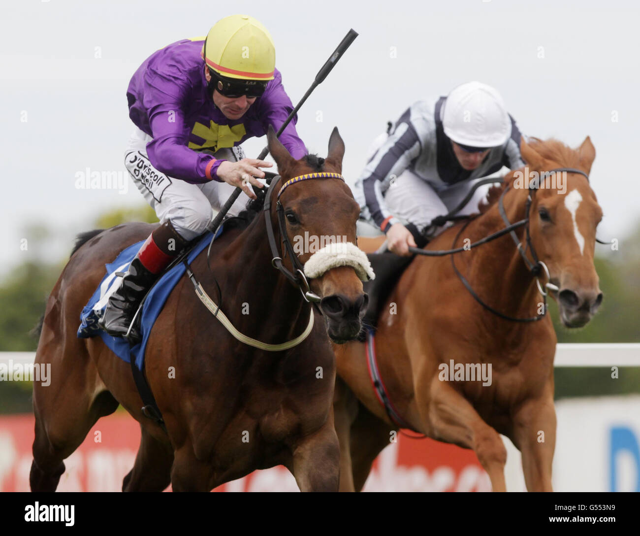 Horse Racing - Family Fun Raceday - Leopardstown Racecourse Stock Photo ...