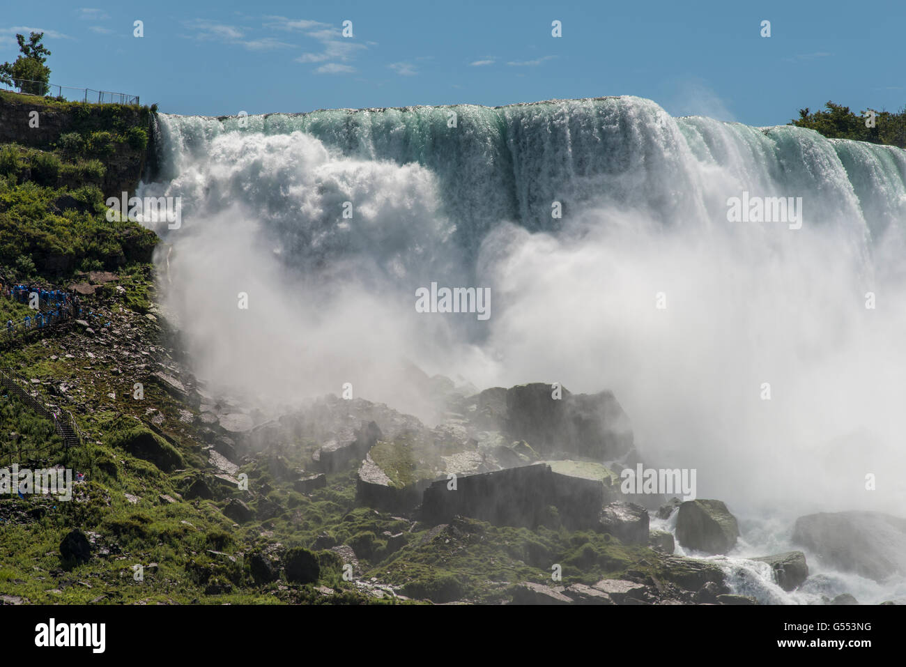 Edge of the niagara falls hi-res stock photography and images - Alamy