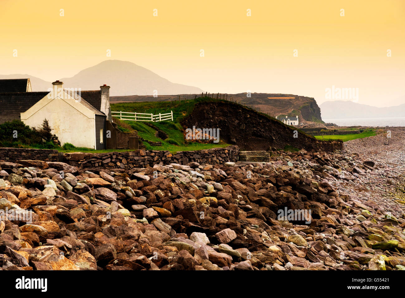 Coast of Ireland (Kerry country, Wild Atlantic Way Stock Photo - Alamy