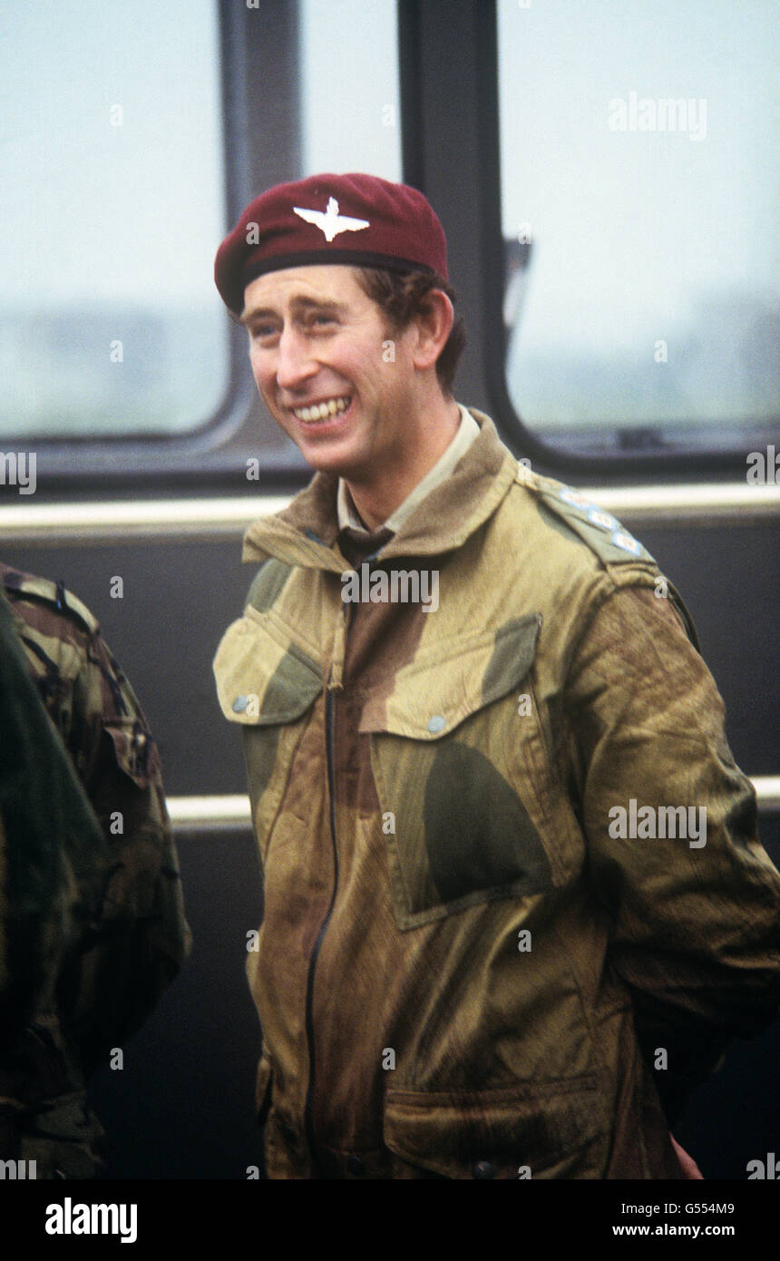 Royalty - Prince of Wales - South Cerney, Gloucestershire Stock Photo ...