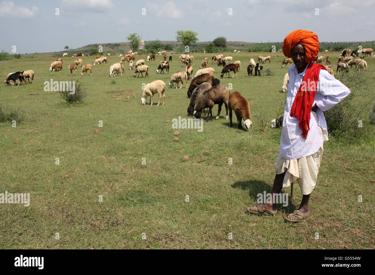 Indian shepherd hi-res stock photography and images - Alamy