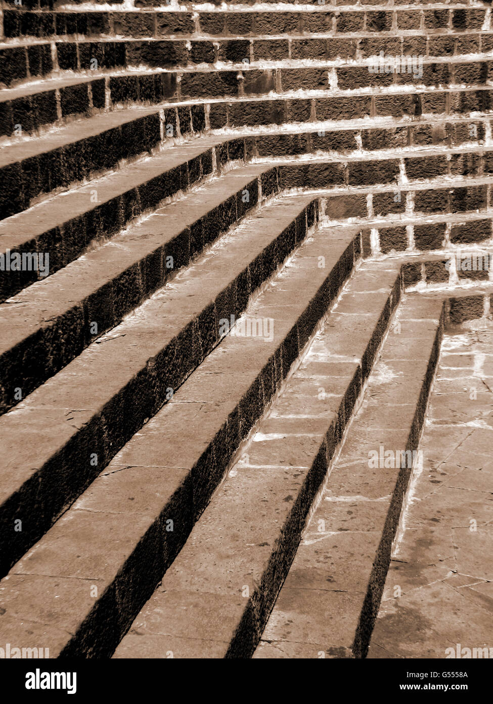 Ancient steps of a temple in India Stock Photo - Alamy