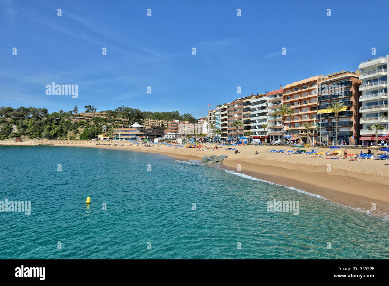 City center lloret de mar hi-res stock photography and images - Alamy