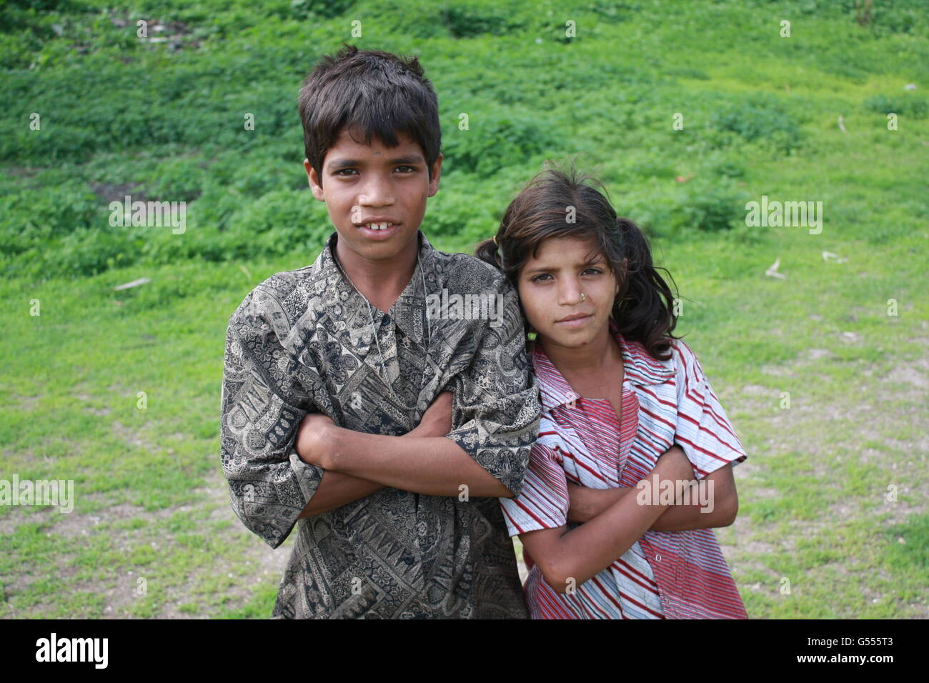 Indian orphans hi-res stock photography and images - Alamy