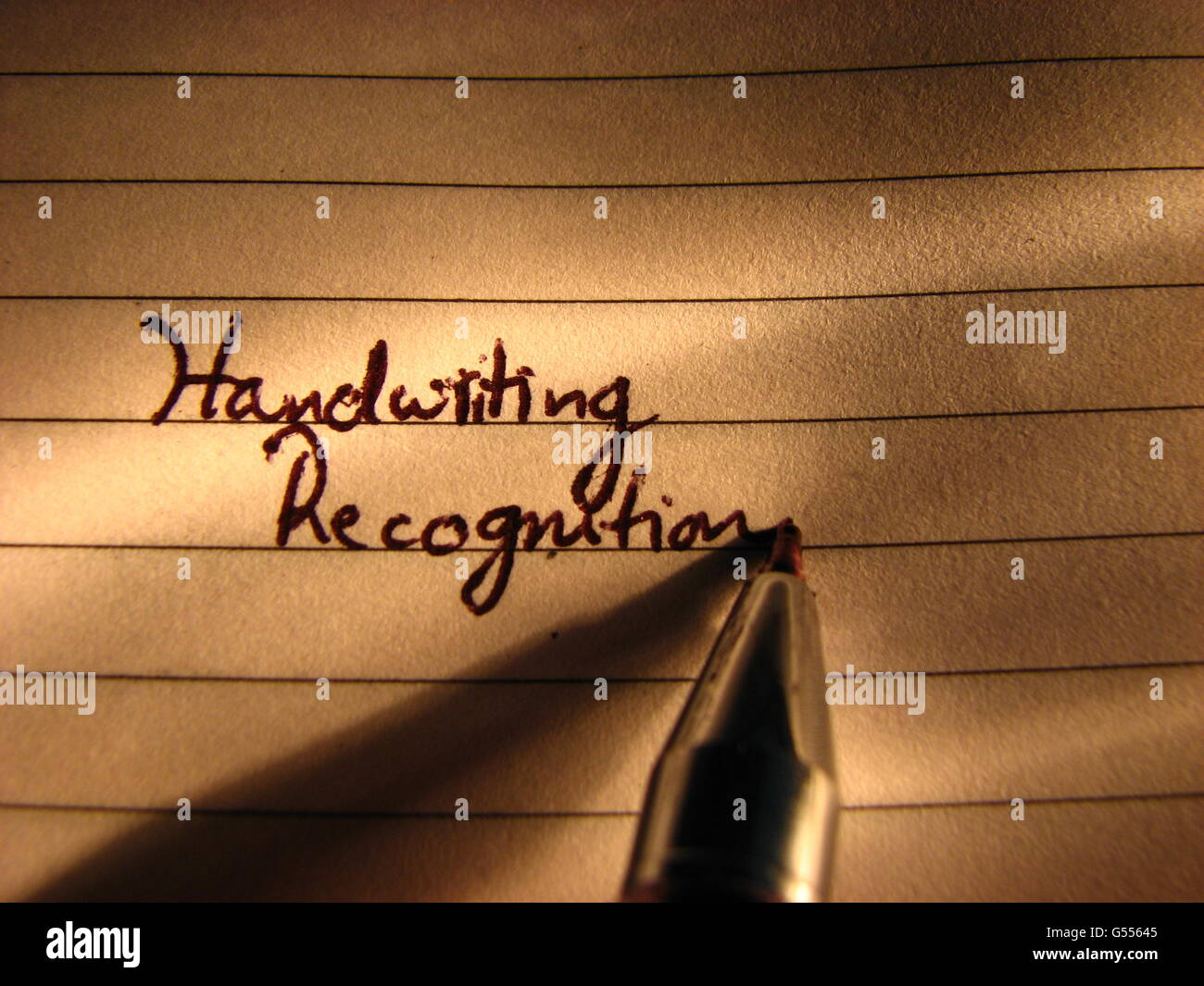 Handwriting recognition hi-res stock photography and images - Alamy