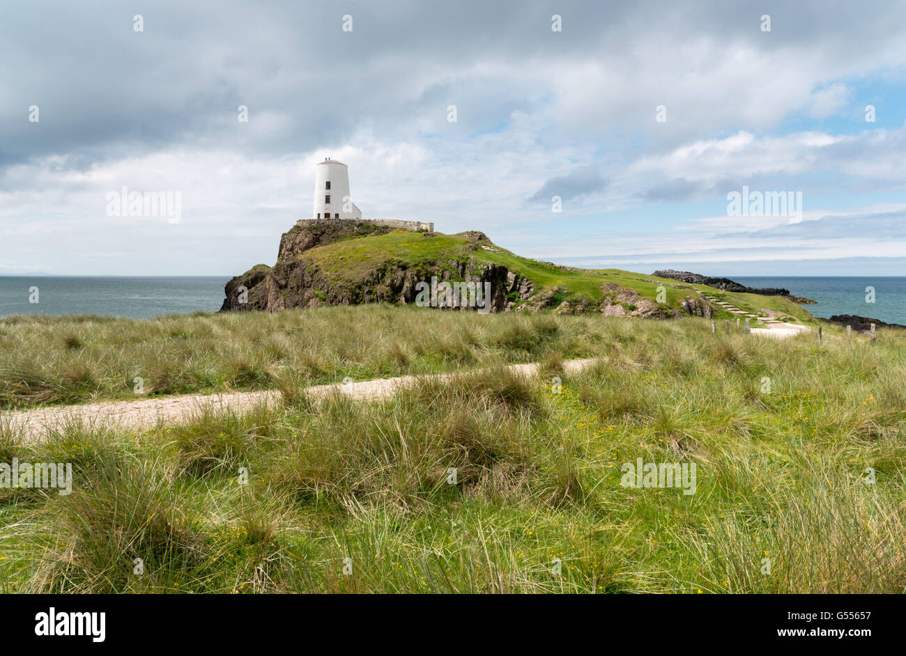 Newborough lighthouse hi-res stock photography and images - Alamy
