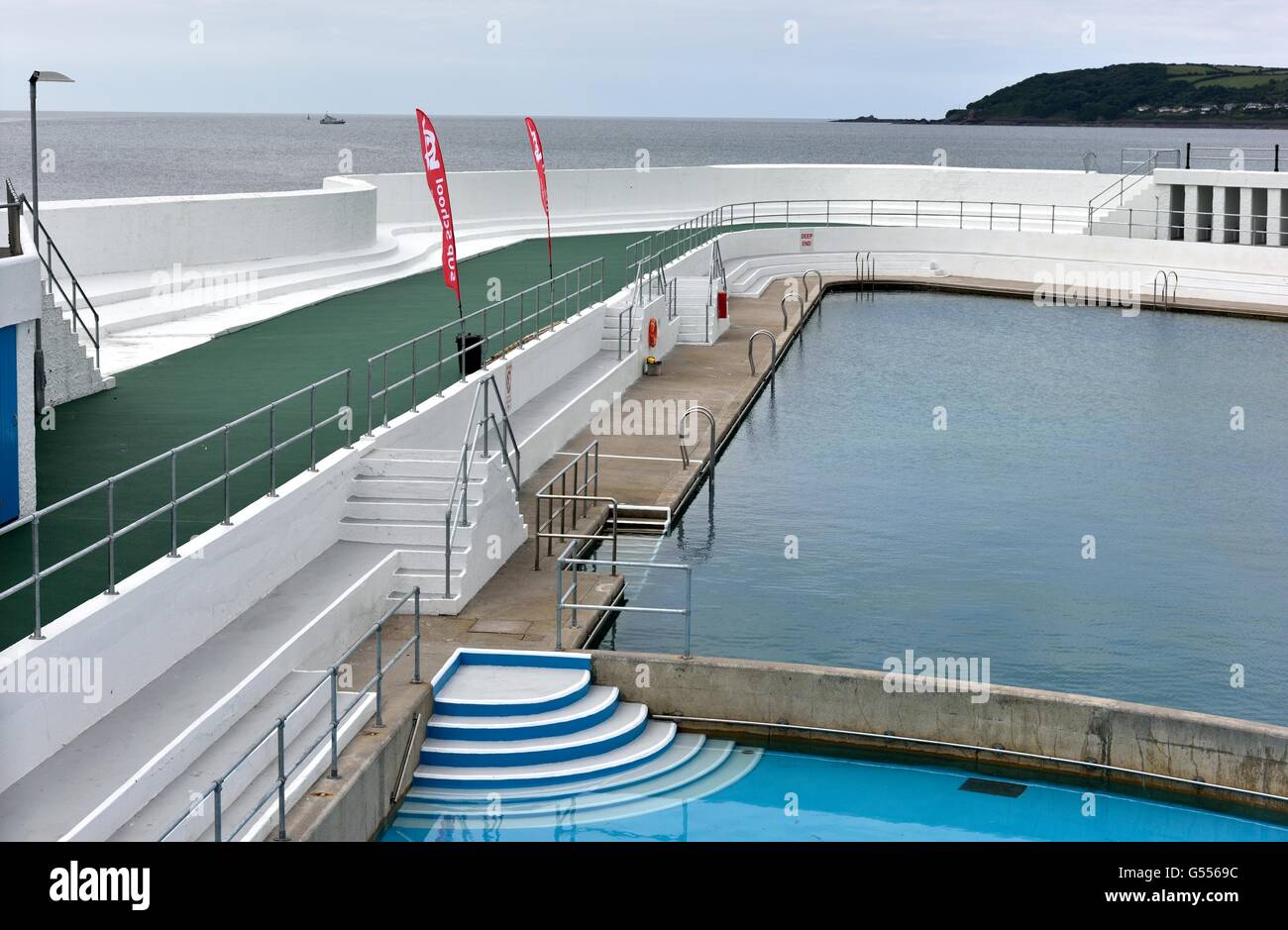 Jubilee Pool lido Penzance Cornwall England UK Stock Photo - Alamy