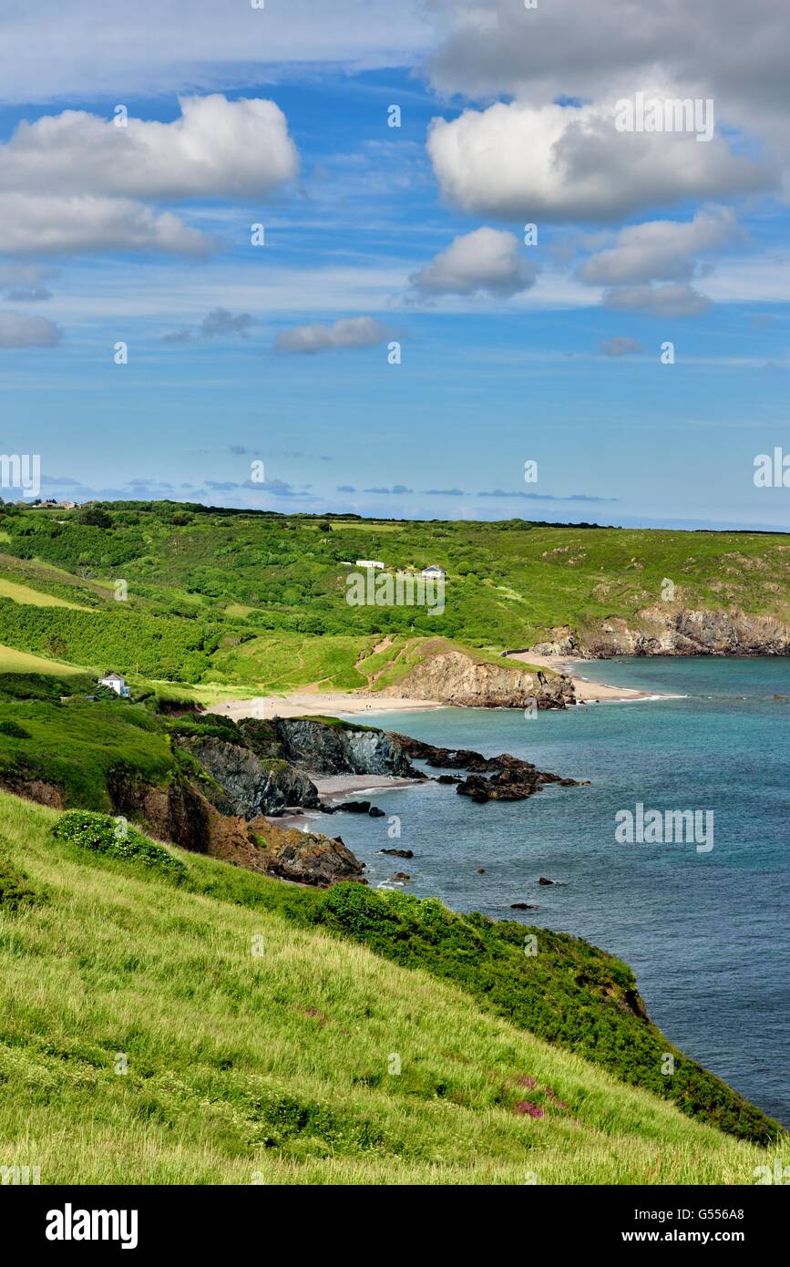 kennack sands on the Lizard peninsular Cornwall England UK Stock Photo ...