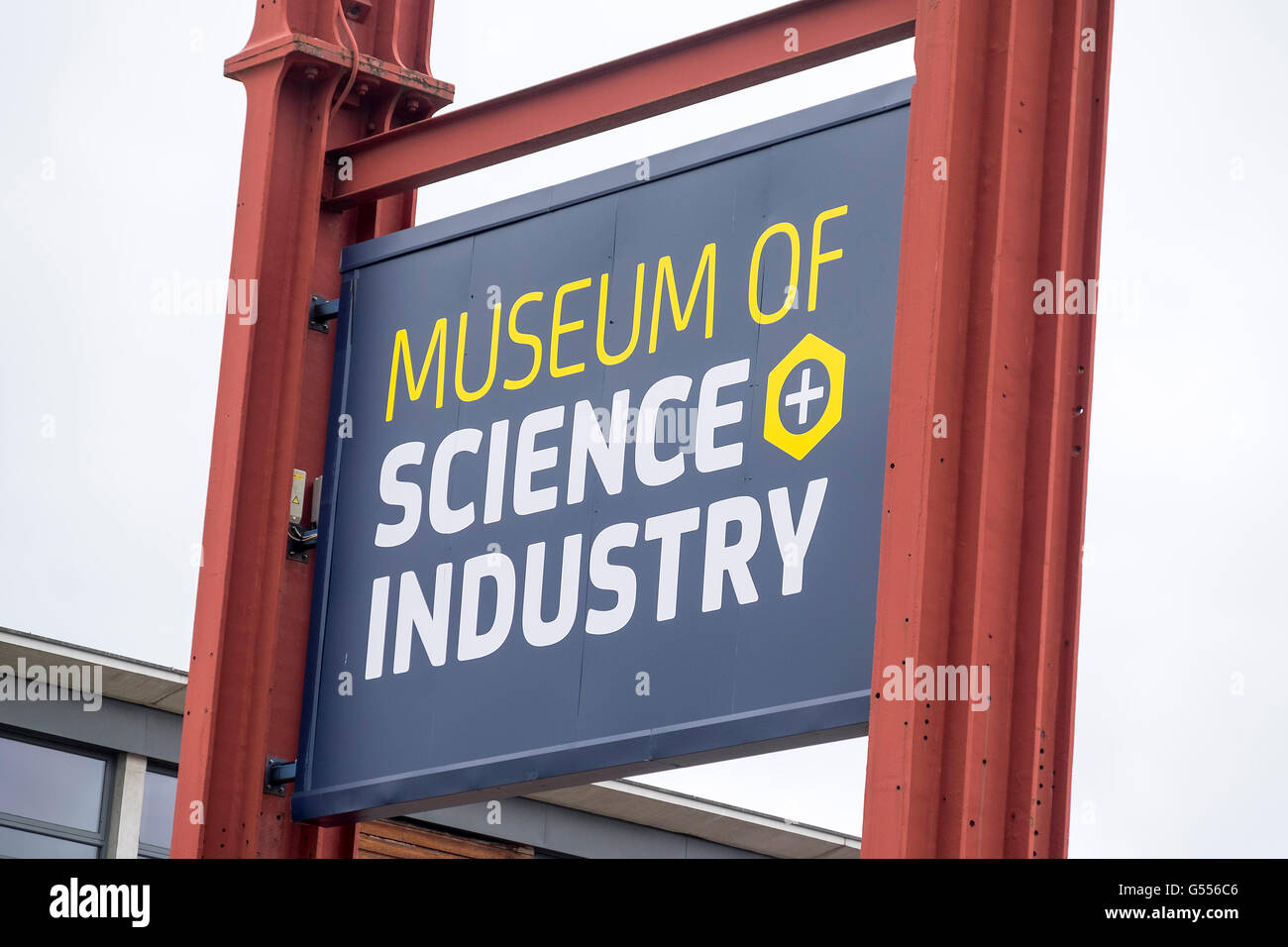 Sign manchester museum science industry hi-res stock photography and ...