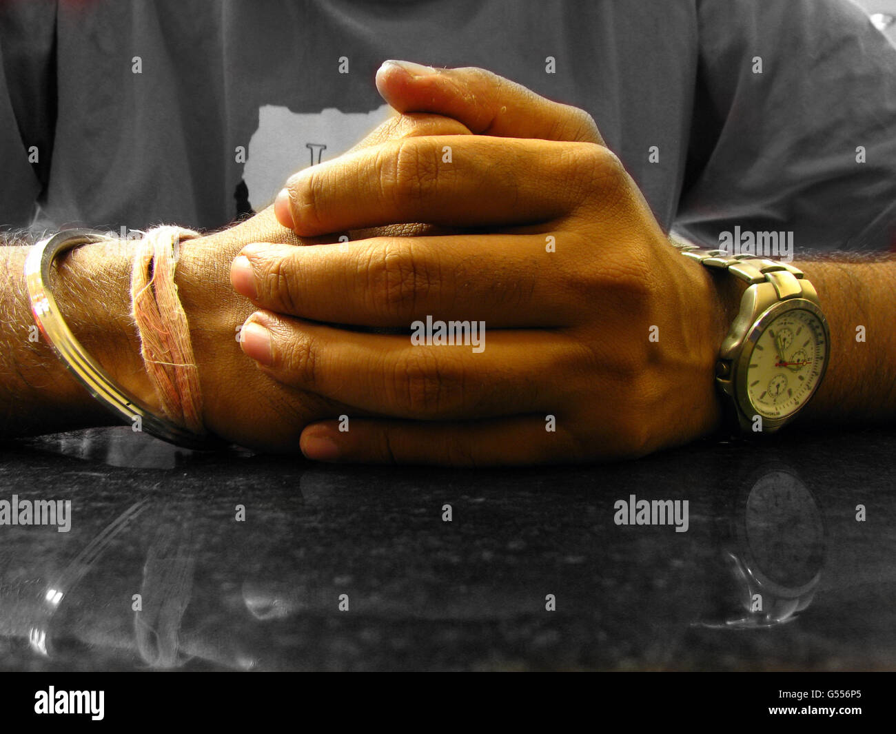 Waiting in patience Stock Photo - Alamy