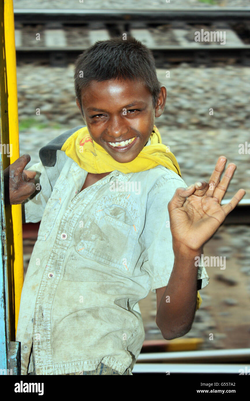 Happy Homeless Children