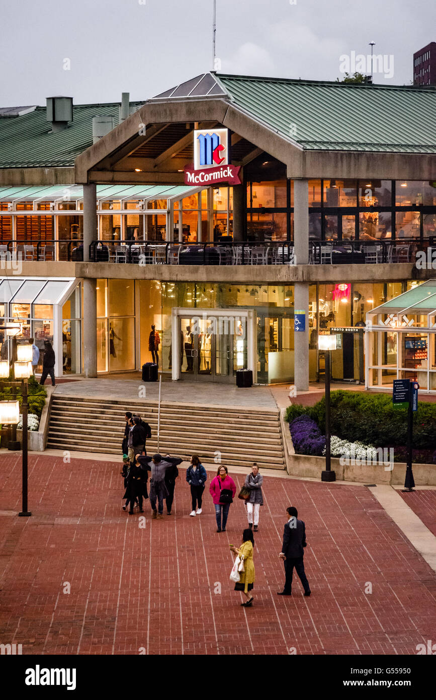 Inner Harbor, Baltimore, MD Stock Photo - Alamy