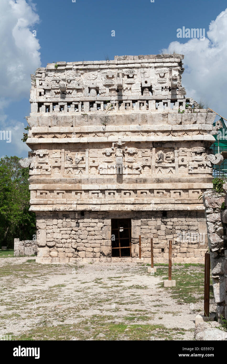 Temple Chichen Itza Mexico Stock Photo - Alamy