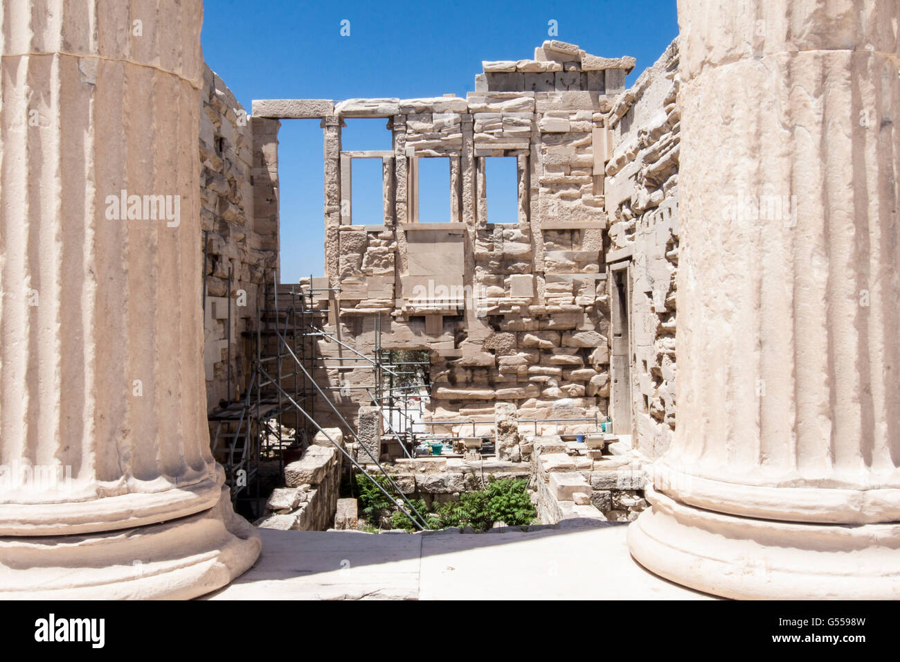 Parthenon Ruins Athens Greece Stock Photo - Alamy