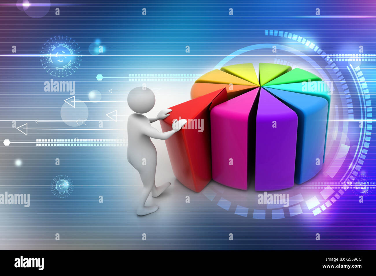 Red chart hi-res stock photography and images - Alamy