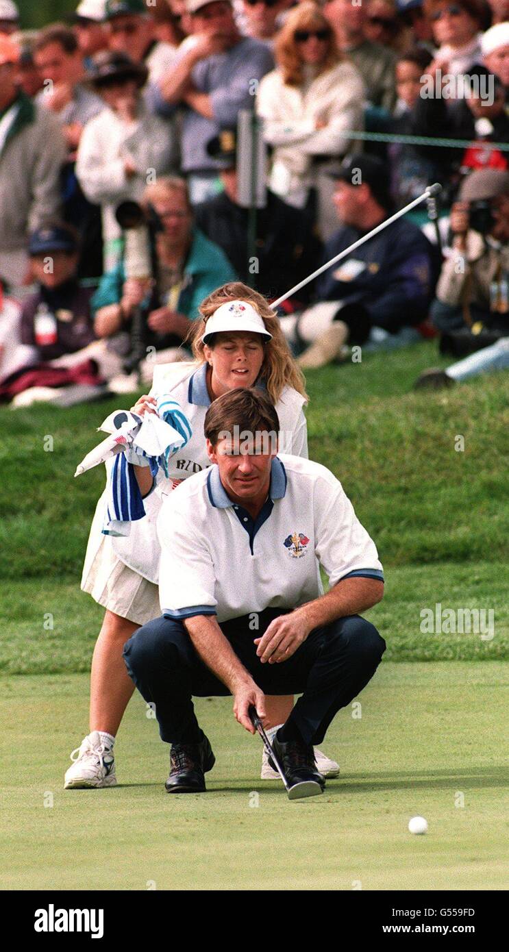 Nick faldo with fanny hi-res stock photography and images - Alamy