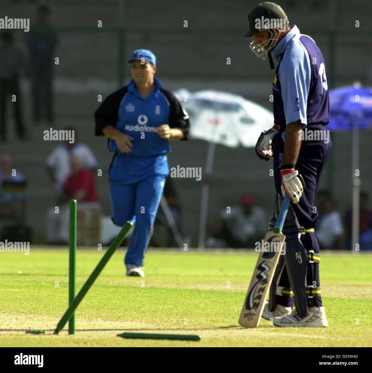 Broken wicket hi-res stock photography and images - Alamy