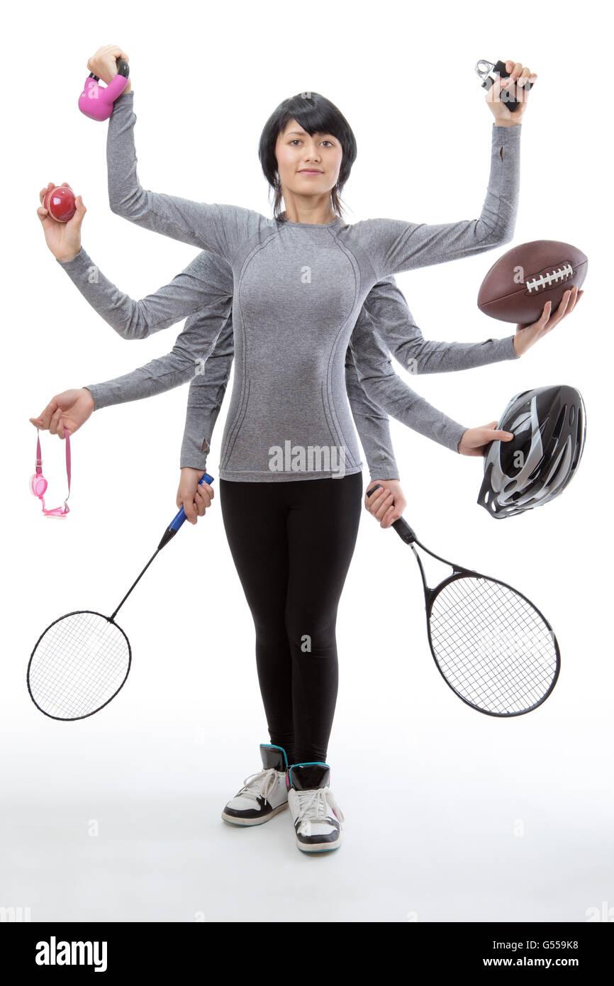 Many arms hi-res stock photography and images - Alamy