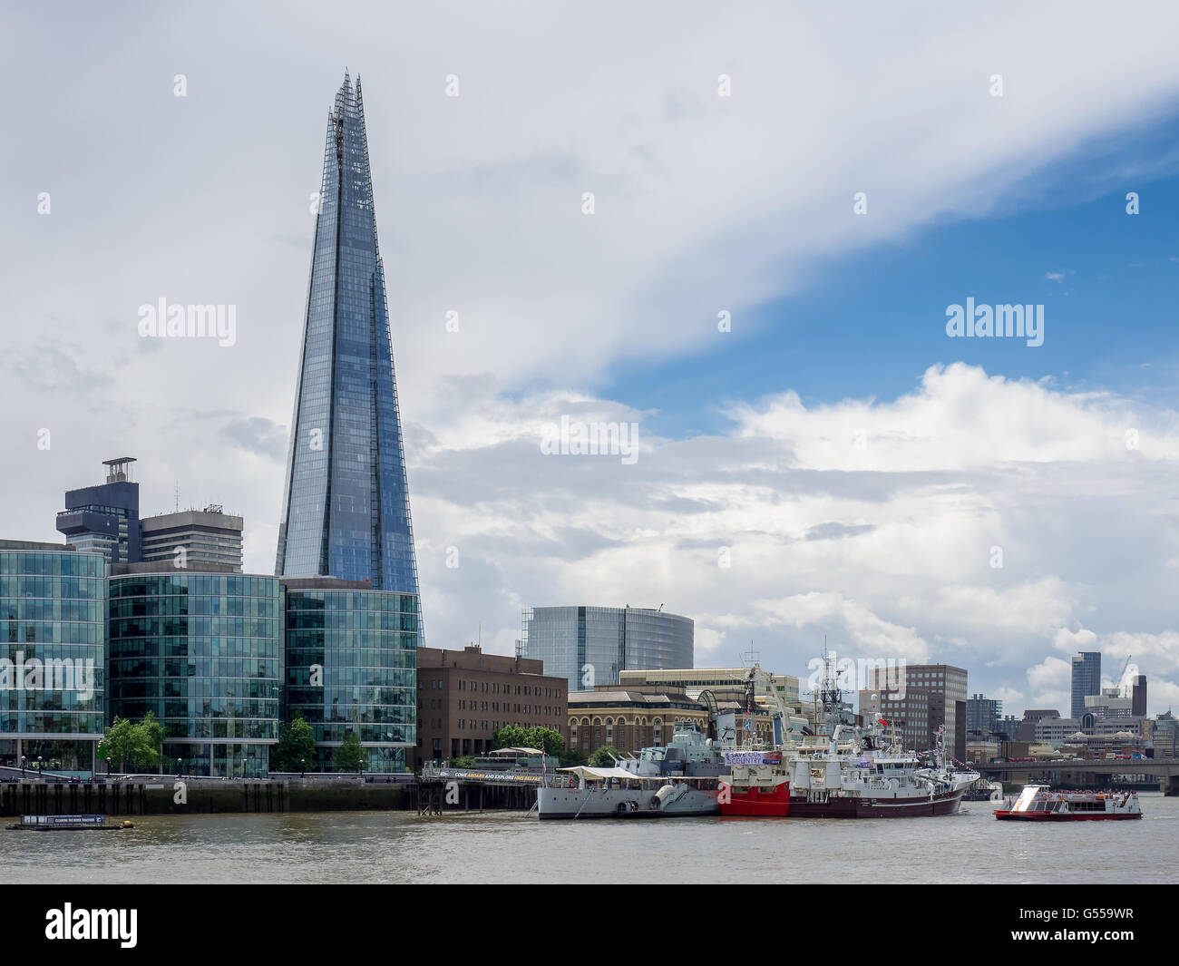 View of the Shard Building in London Stock Photo - Alamy