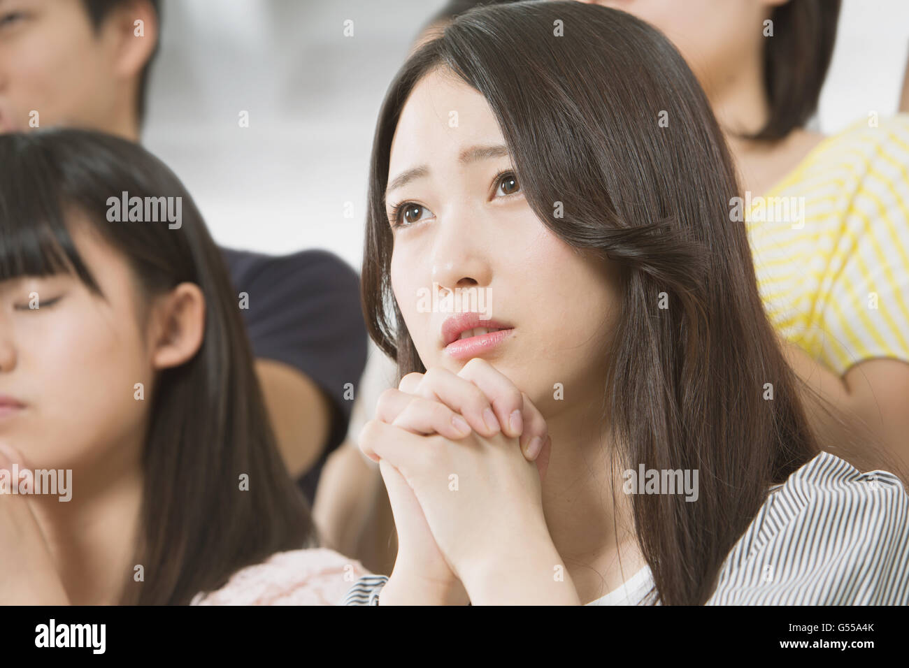Japanese audience hi-res stock photography and images - Alamy
