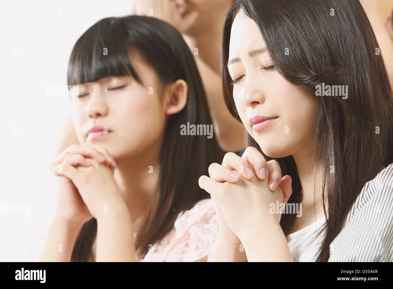 Group of Japanese supporters Stock Photo - Alamy