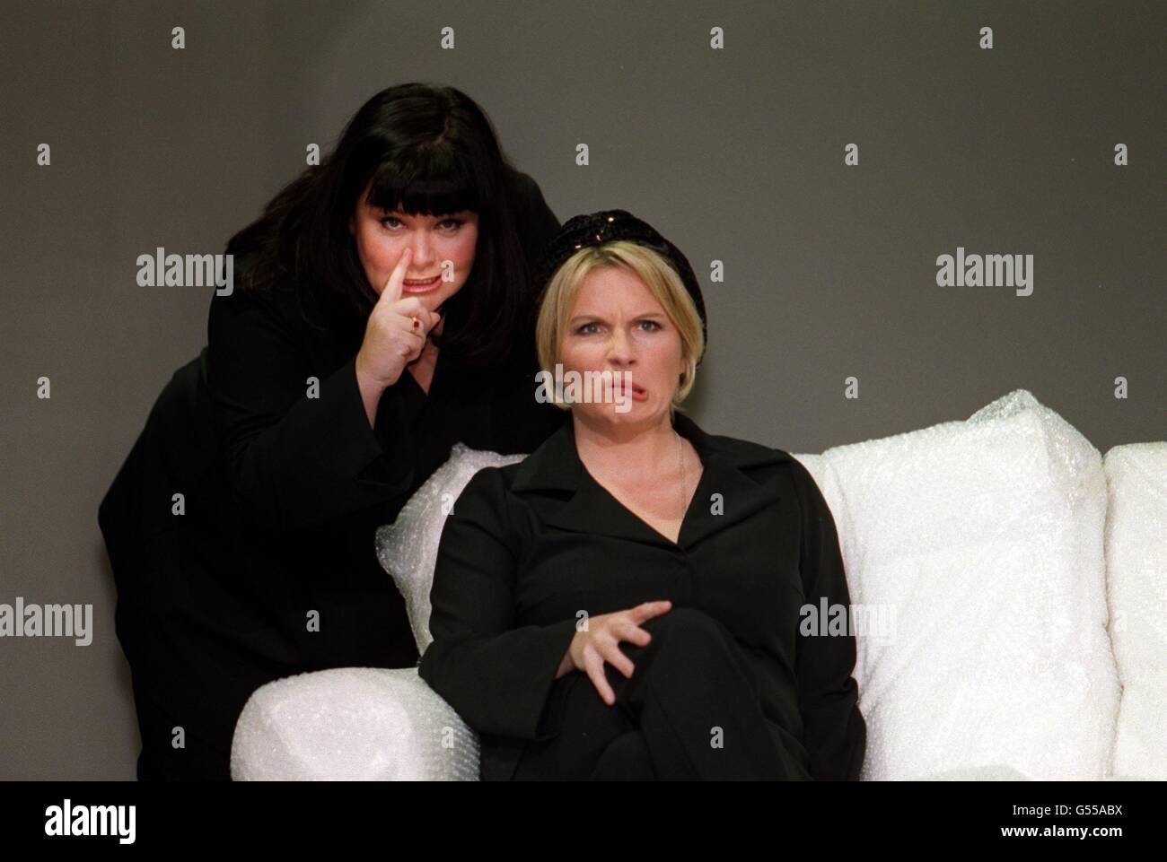 Dawn french and jennifer saunders hi-res stock photography and images ...