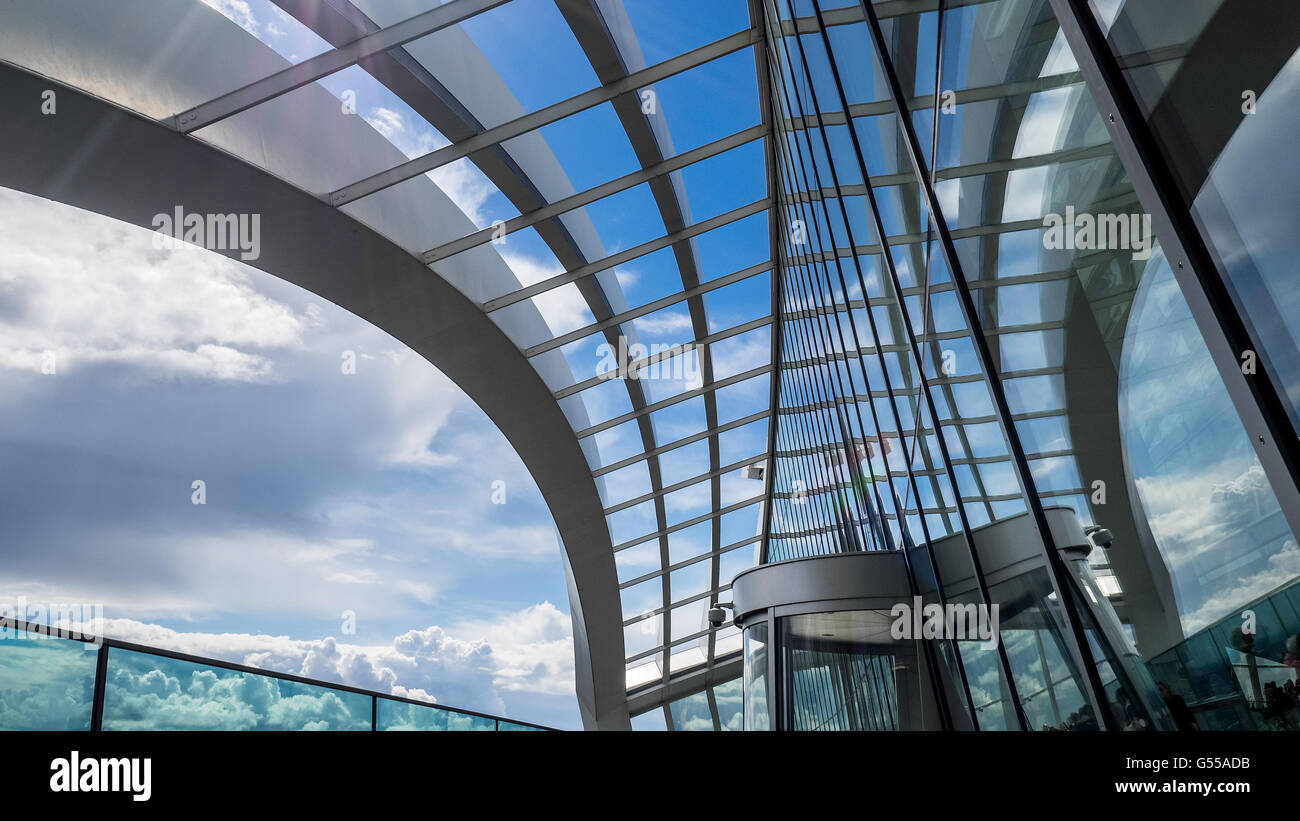 View of the Sky Garden in London Stock Photo - Alamy