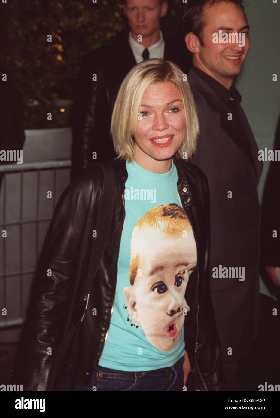 TV presenter Kate Thornton arriving at the launch party for Irish boy ...