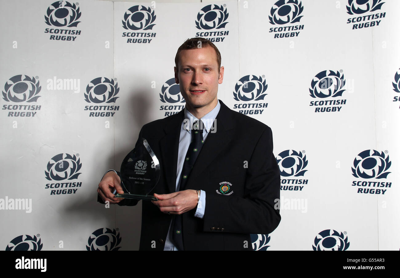Rugby Union - Scottish Rugby Union Club Awards Dinner - Murrayfield ...