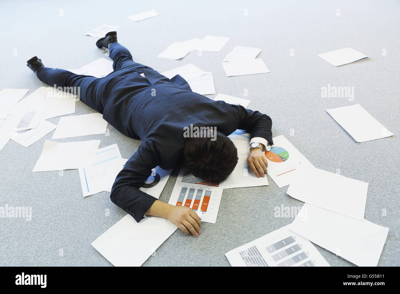 Scattered Papers On The Floor