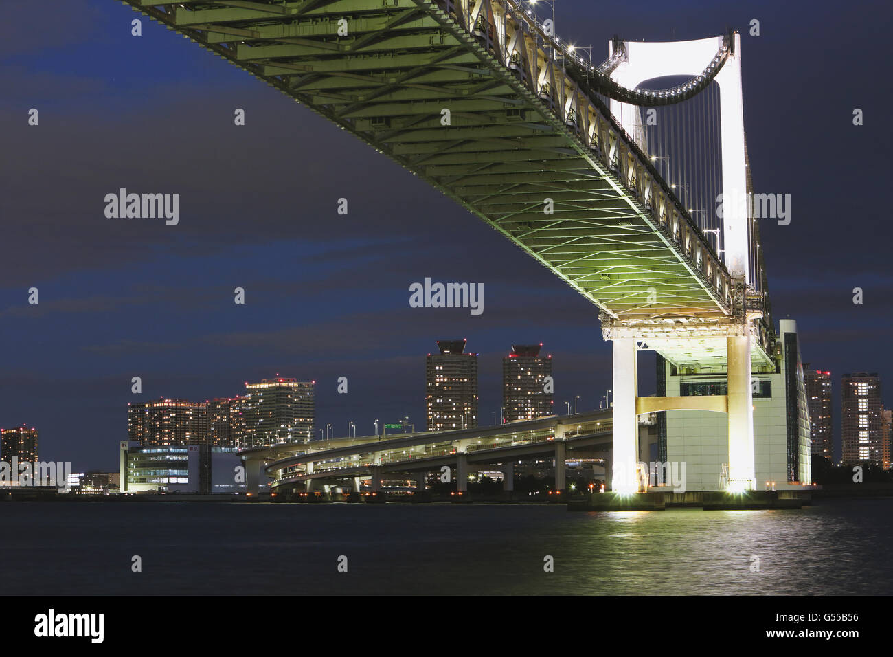 Tokyo cityscape bridge hi-res stock photography and images - Alamy