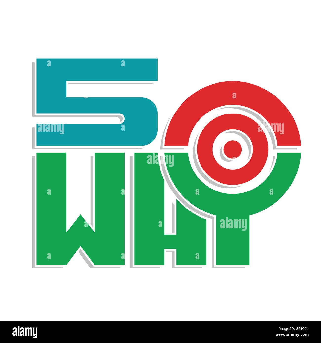 Five why Stock Vector Images - Alamy