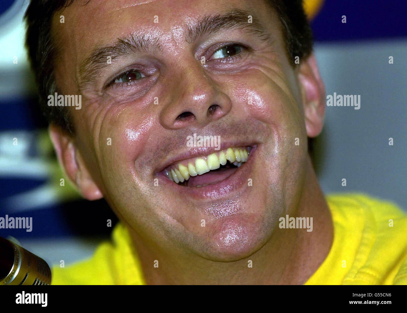 David o'leary leeds champions league hi-res stock photography and ...