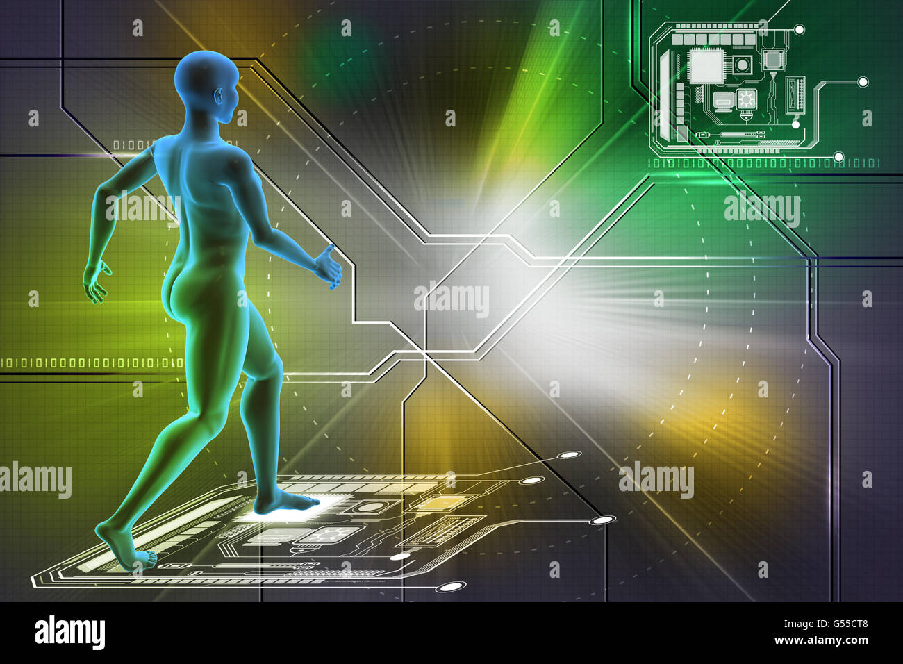 female human body Stock Photo - Alamy