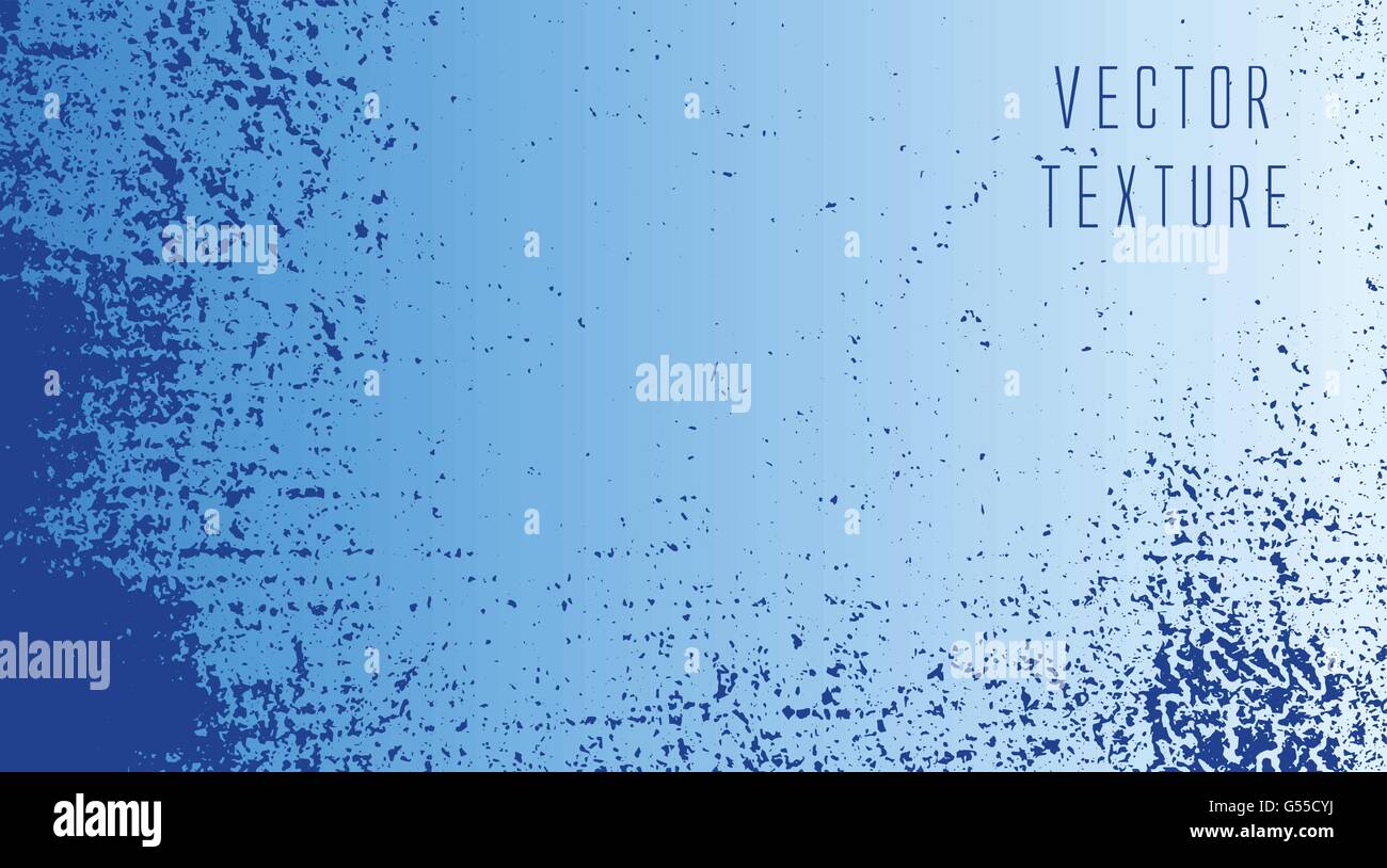 horizontal grunge blue color texture background with copy-space vector ...