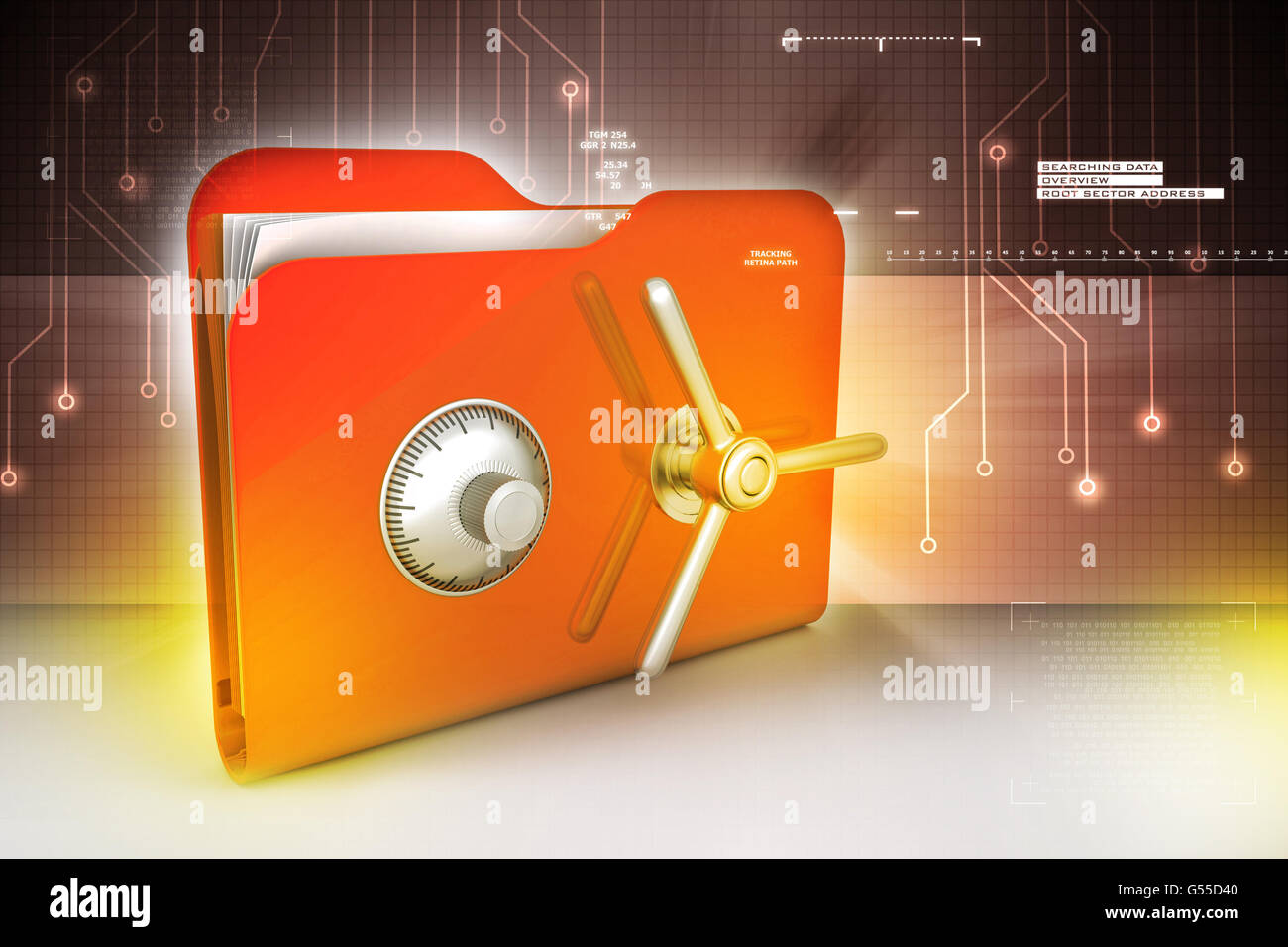 Folder safe lock hi-res stock photography and images - Alamy