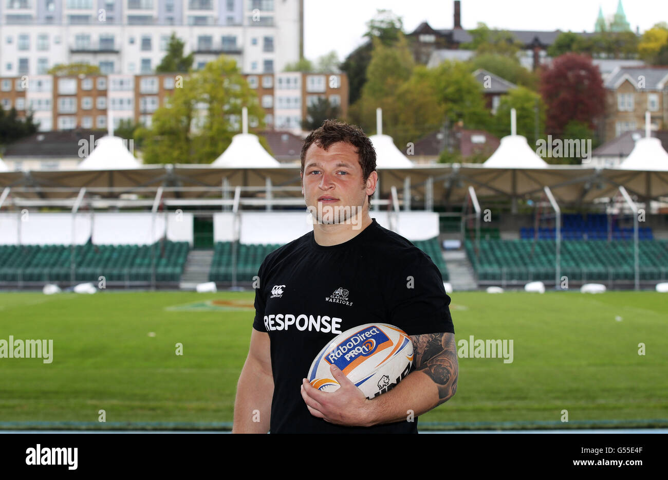 Rugby Union - Glasgow Warriors Photocall - Scotstoun Stadium. Glasgow ...