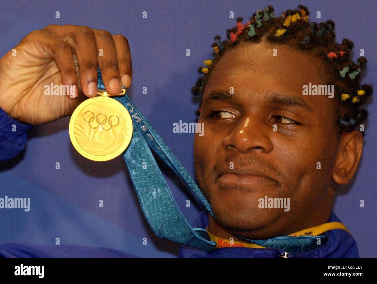 Olympics 2000 Harrison Boxing Stock Photo - Alamy