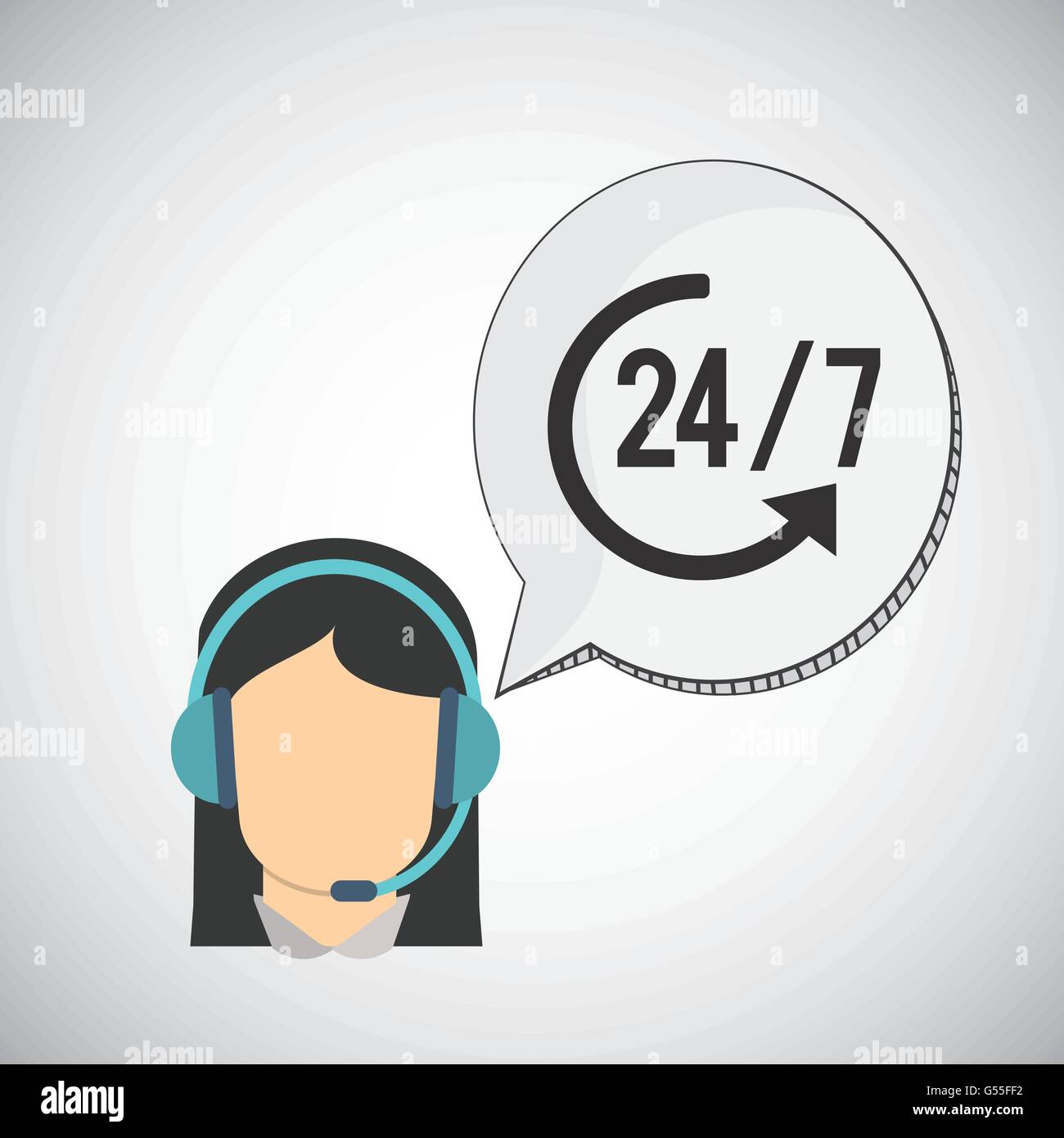 Call center design. Communication icon. flat illustration, vecto Stock ...