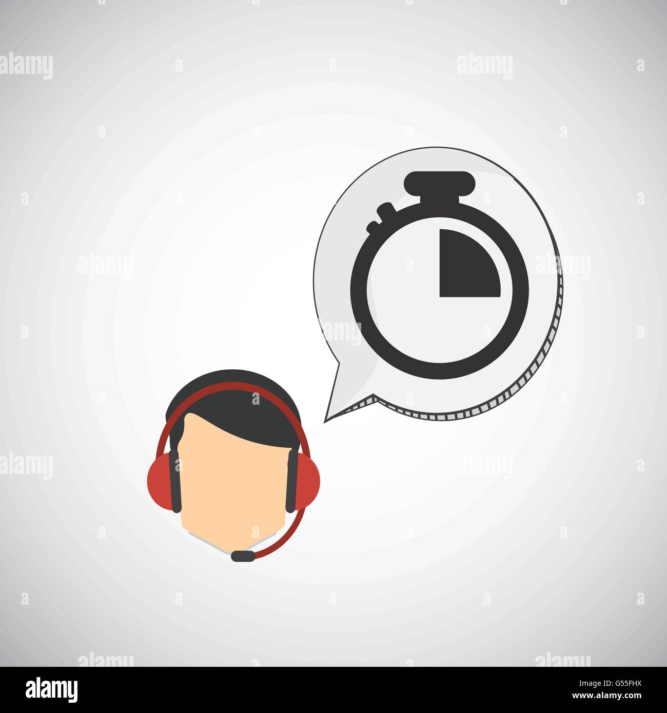 Call center design. Communication icon. flat illustration, vecto Stock ...