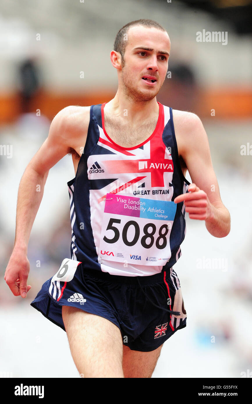 Paralympics - London Disability Grand Prix - Olympic Stadium. Dean ...