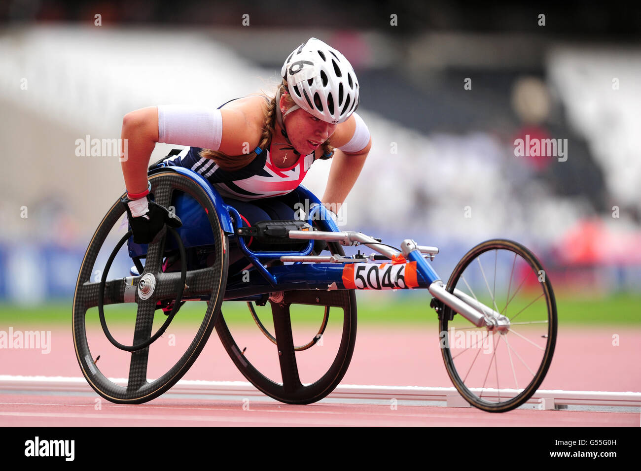 Paralympics - London Disability Grand Prix - Olympic Stadium Stock ...