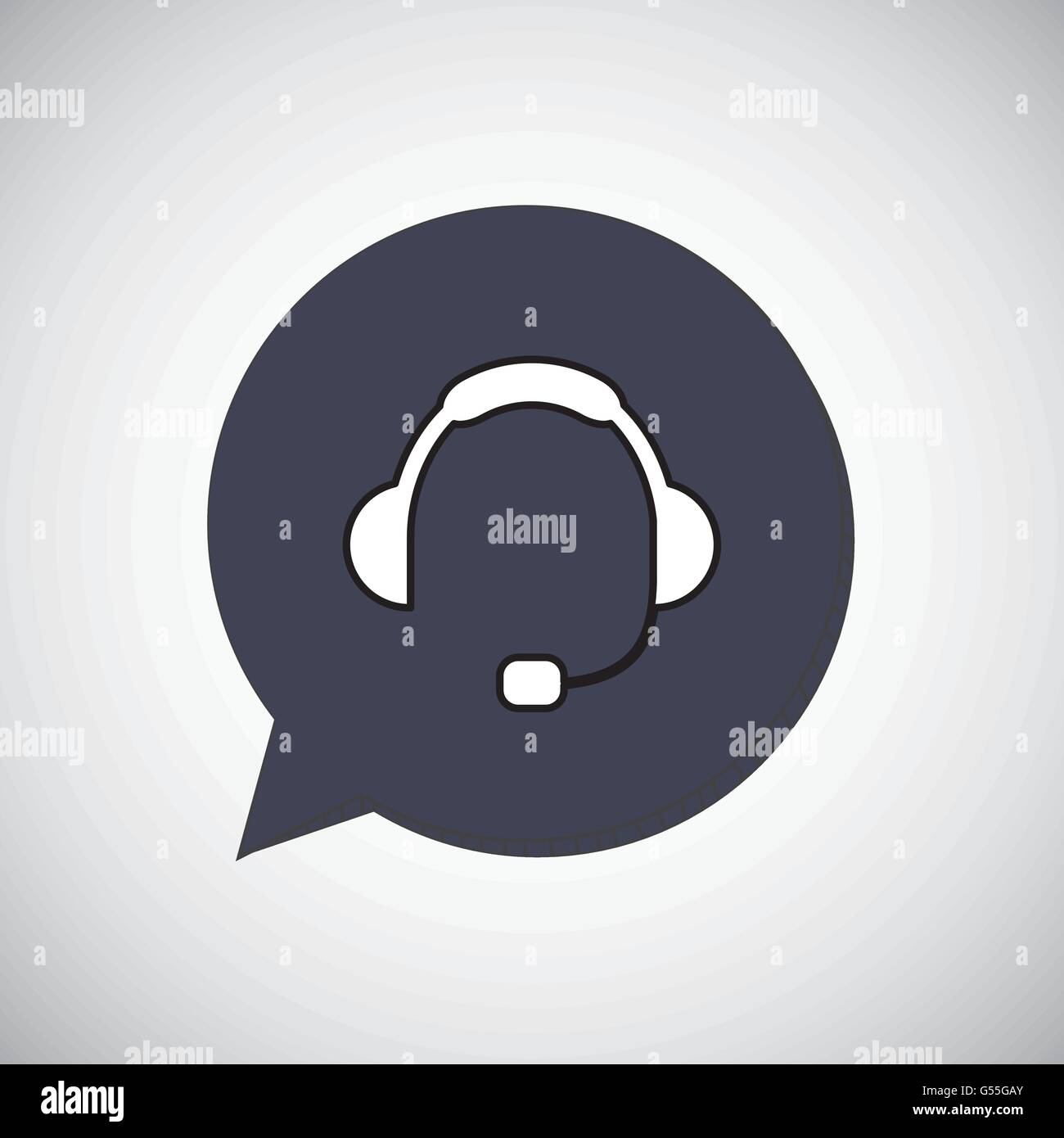 Call center design. Global communication. Flat illustration Stock ...